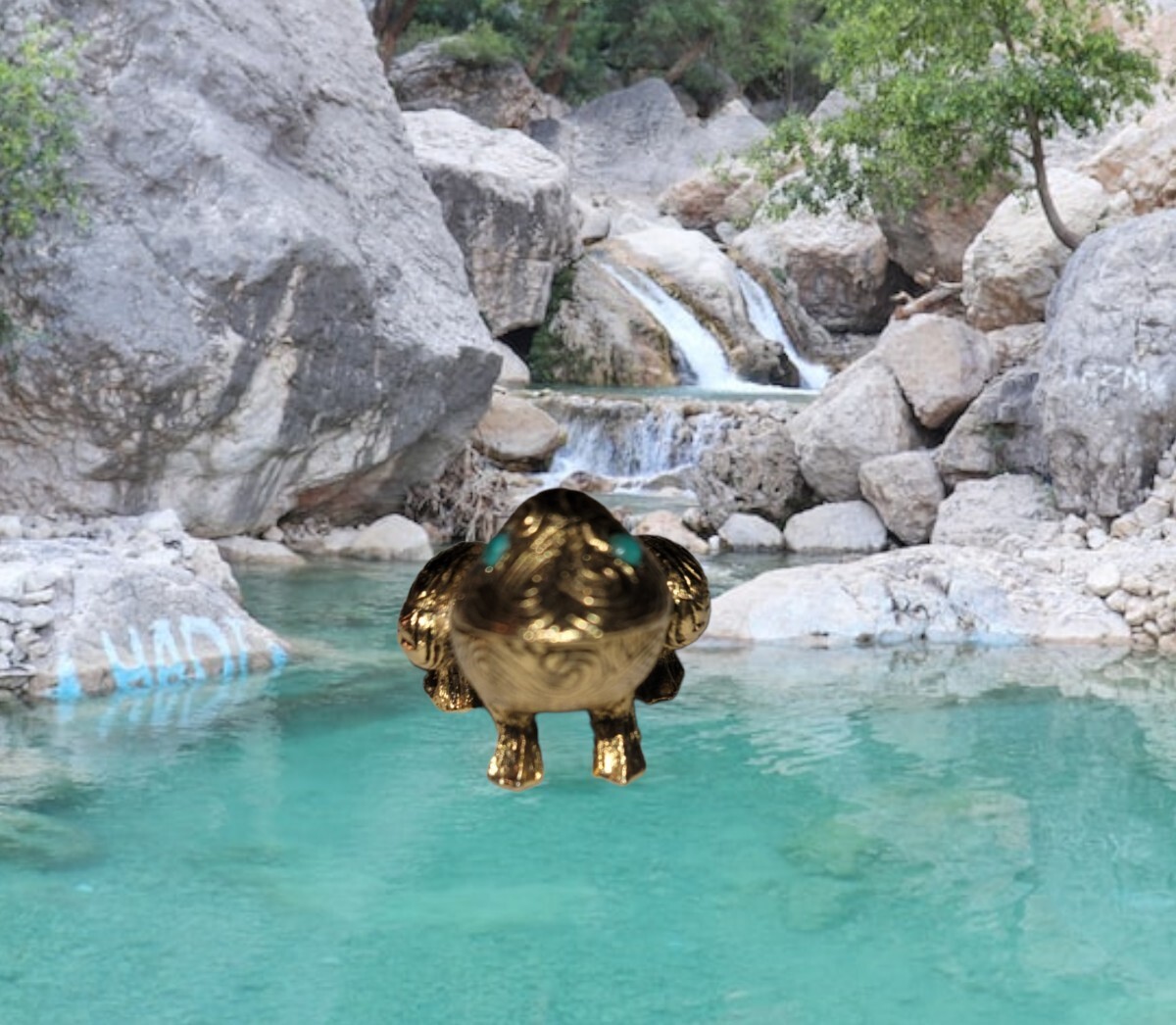 Max Factor Vintage “Aquarius Frog” Solid Perfume Compact – 1970’s | eBay