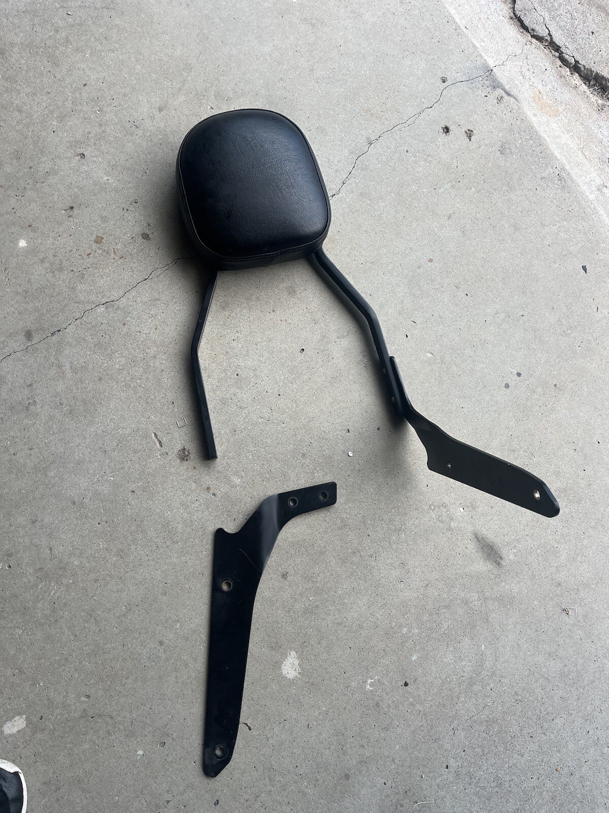 honda shadow passenger seat Backrest | eBay