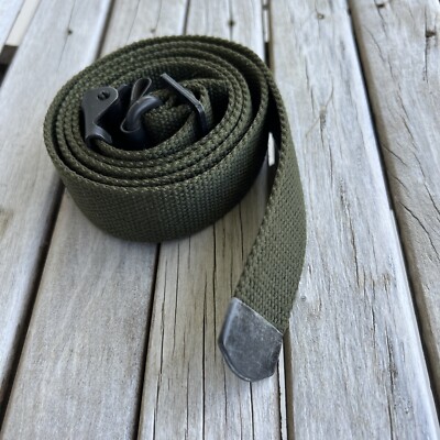Complete USGI Military Issue Rifle Sling- USMC OD Green Parade Rifle ...