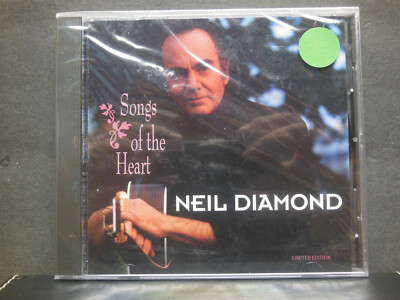 Sealed New! Neil Diamond - Songs Of The Heart, CD w/ Case, Art ...