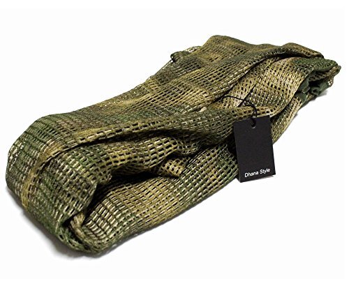 Sniper Veil Tactical Camouflage Mesh Net Camo Scarf Army Shemagh ...