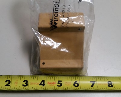 Wiremold 5719 Corner Box Buff | eBay
