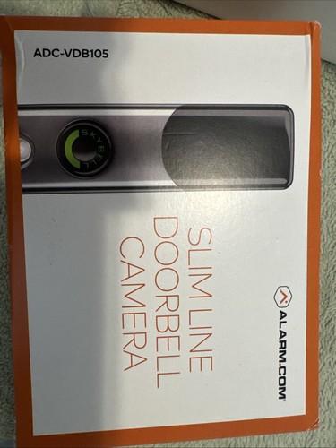 Alarm.com Slim Line Doorbell Camera Adc-vbd106 (New In Box) | eBay
