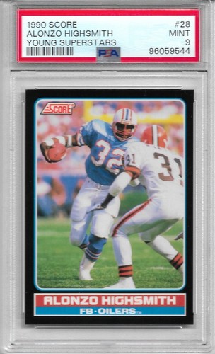 1990 Score - Mail In Young Superstars #28 Alonzo Highsmith for sale ...