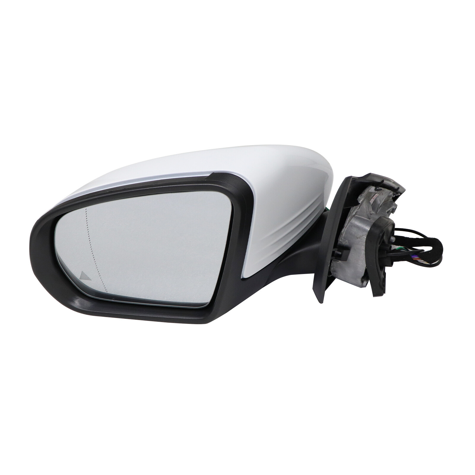 WHITE LEFT DRIVER SIDE MIRROR FITS MERCEDES C250 C300 C350 C63 2015 16 ...