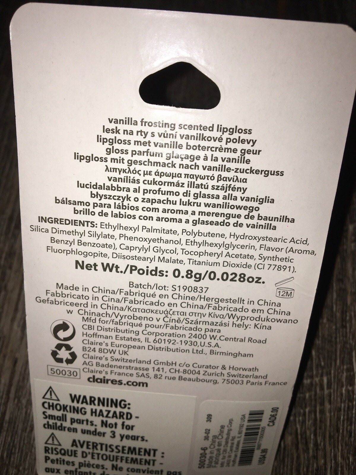 Claire’s Pucker Pop Panda Keychain Backpack Clip Bff Bracelet Jewelry ...