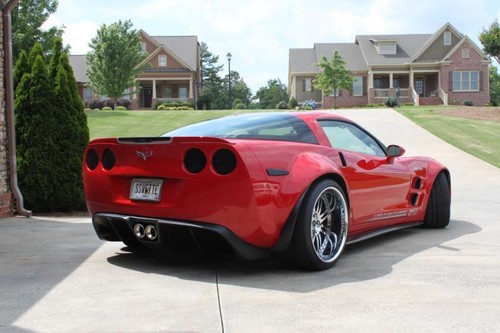 2005-13 C6 Corvette Rear Blackout Kit C6 Blackouts 5PC Kit | eBay