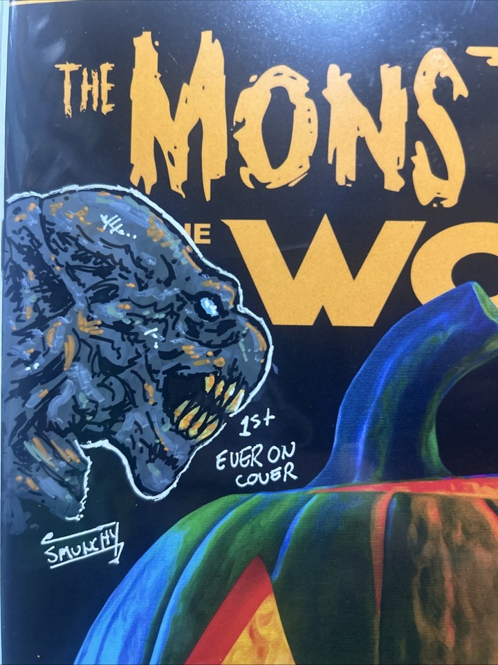 Mark Spears The Monster And The Wolf #1 Pumpkin A16 Signed And Remarked ...