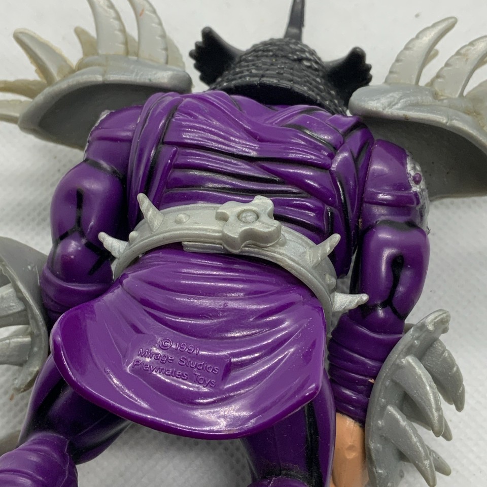 1991 TMNT Teenage Mutant Ninja Turtles Super Shredder Action Figure ...