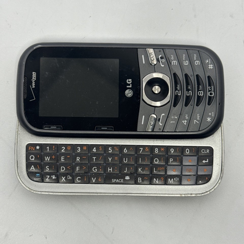 LG Cosmos 3 VN251S Gray 2.0" Display 1.3MP QWERTY Keyboard Slider Cell ...