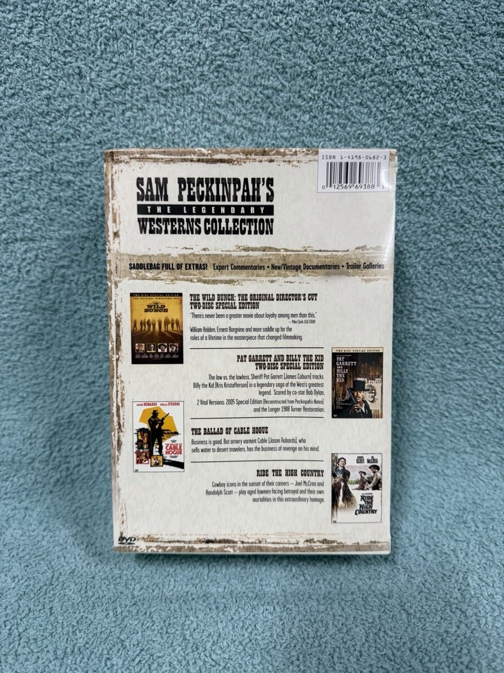 "Sam Peckinpah's Westerns Collection" DVD Set (6 Disks) Warner Bros ...