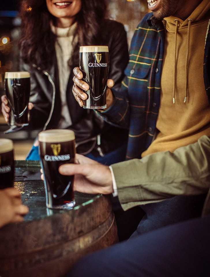Guinness Gravity Official Beer Pint Glass | Large 20oz Pints Drinking ...