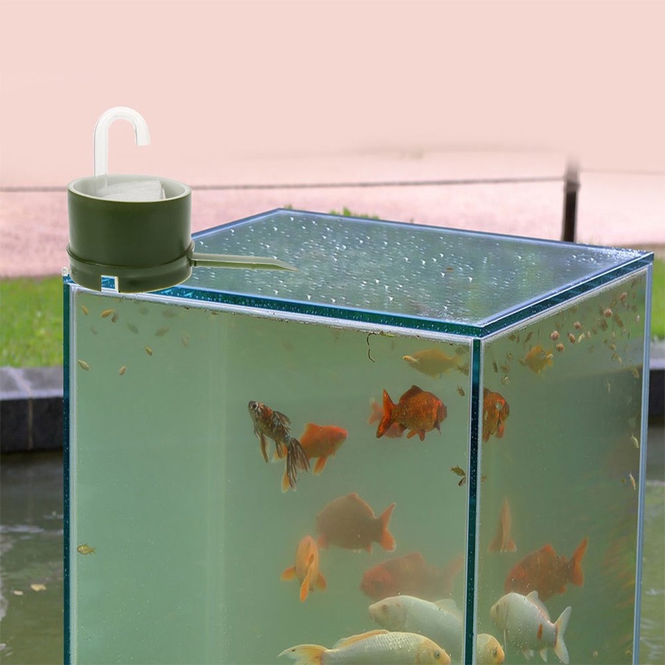 Simulated Bamboo Tube Water Filters Fish Tank Filters Betta Fish Turtle ...