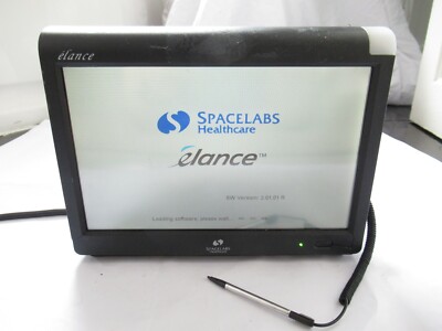 SPACELABS ELANCE 93300 TOUCH COLOUR MOBILE VITAL SIGNS INTENSIVE CARE ...