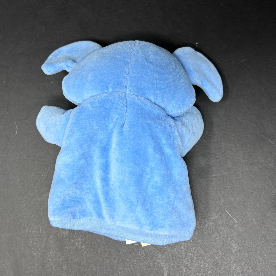 Dakin Naturals Blue Elephant Plush Hand Puppet Vintage 8" Stuffed ...