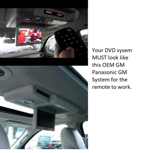 2009-2015 Chevy Traverse DVD Remote Control | eBay