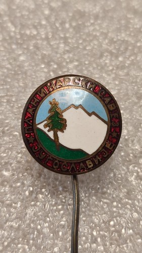 Vintage Pin Badge Alpine Union Tourism Climbing Yugoslavia | eBay