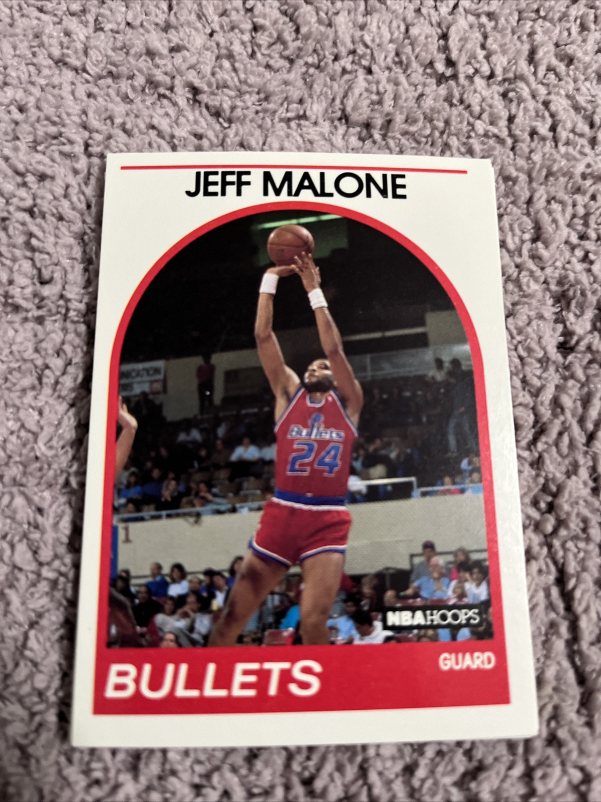 1989-90 NBA Hoops Basketball Jeff Malone #85 Washington Bullets | eBay