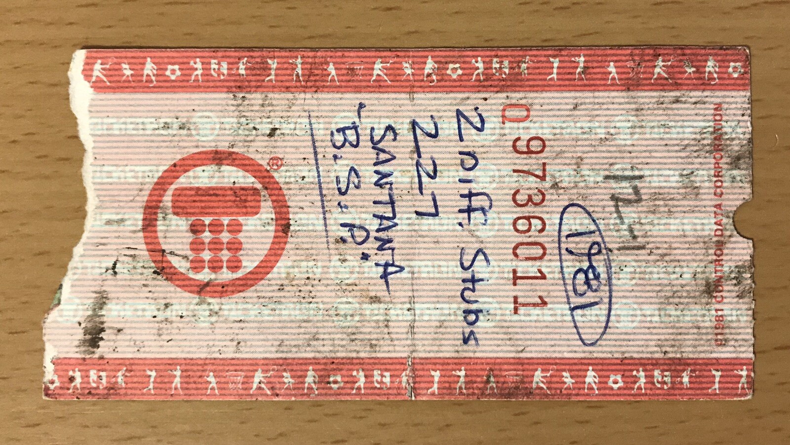 1981 ROLLING STONES / THE CLASH IGGY POP PONTIAC SILVERDOME CONCERT ...