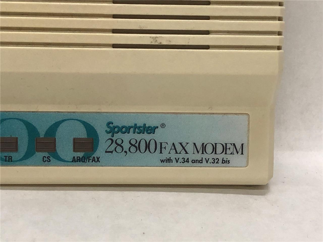 USRobotics Sportster CJE-0340 28,800 FaxModem w/ V.34 and V.32 bis | eBay