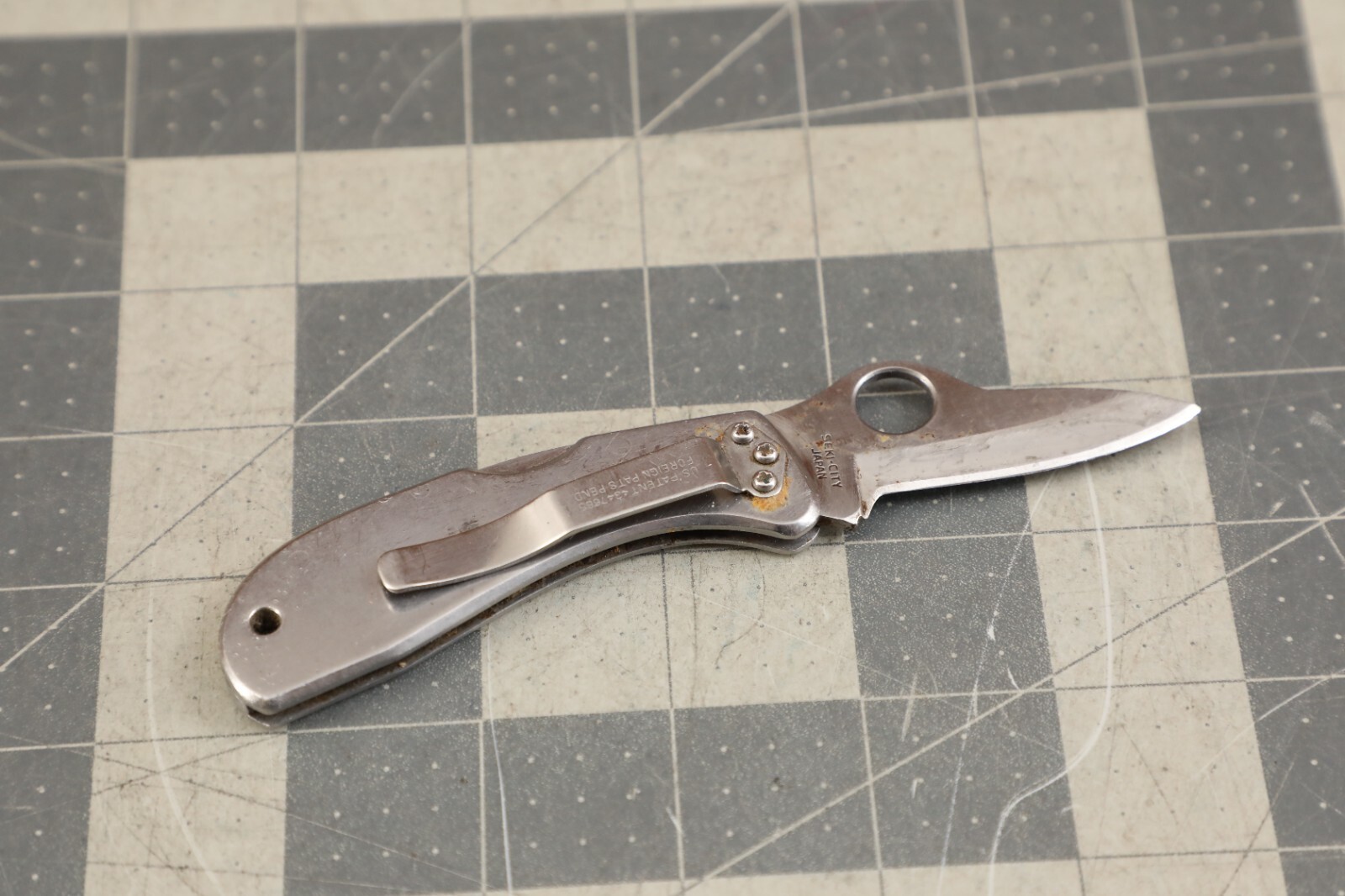 Spyderco Stainless Steel Dragon Fly Model Folding Pocket Knife Seki ...