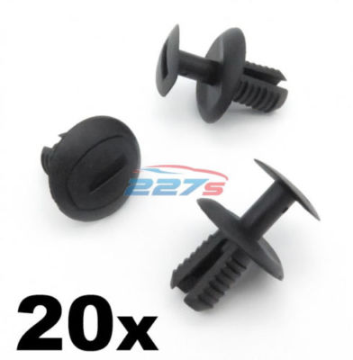 20x Mercedes Sprinter & Vito Wheel Arch Lining Trim Clips & Rear Door ...