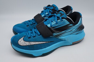 Nike KD 7 Clearwater Blue Sneakers Shoes Mens Size 13 - 653996-414 ...