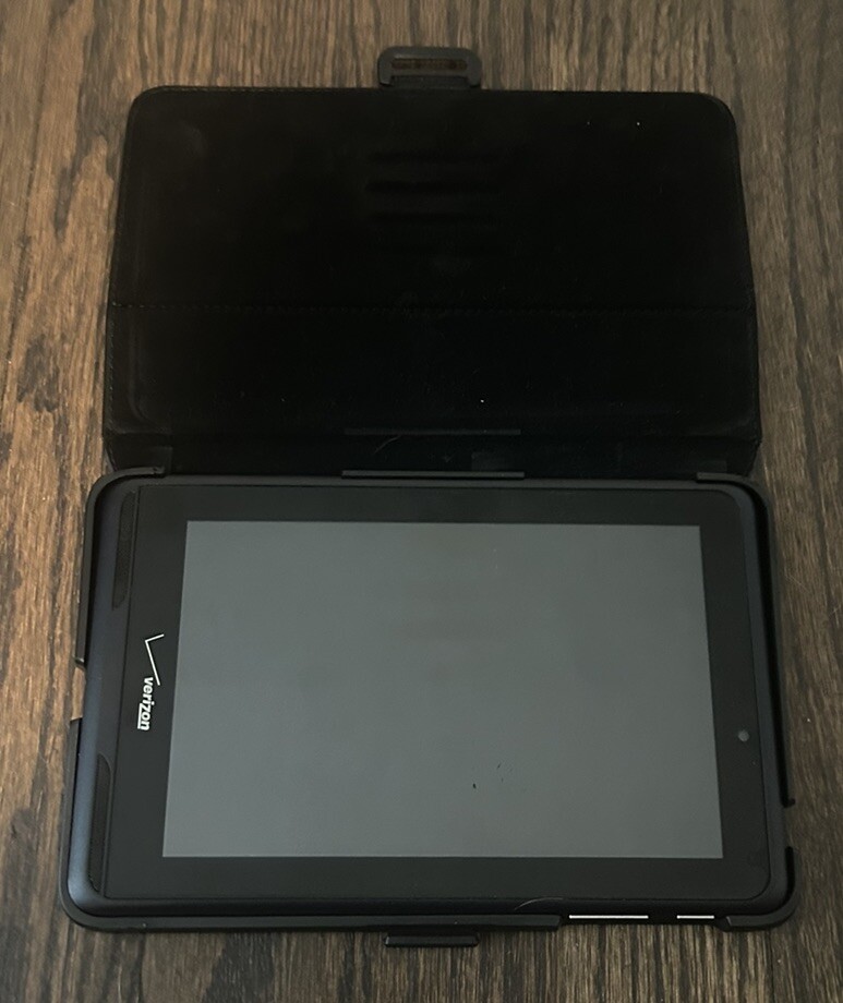 Verizon Ellipsis 7 8GB, Wi-Fi + 4G Black- Tested And Working Bundled ...