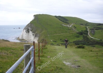 Photo 6x4 South West Coast Path, East of Arish Mell East Lulworth Mupe ...