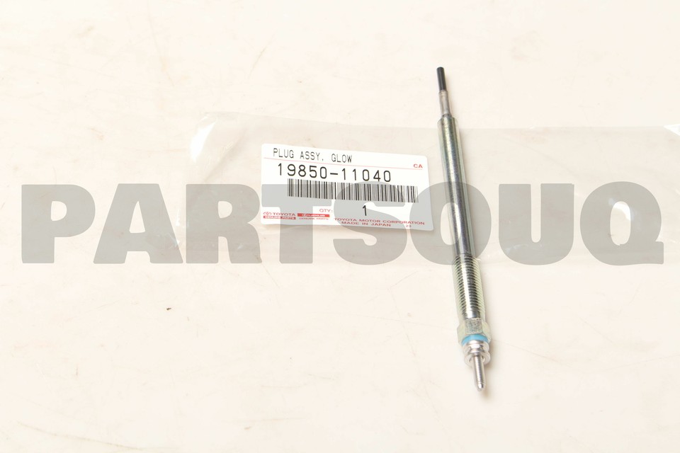 1985011040 Genuine Toyota PLUG ASSY, GLOW 19850-11040 | eBay