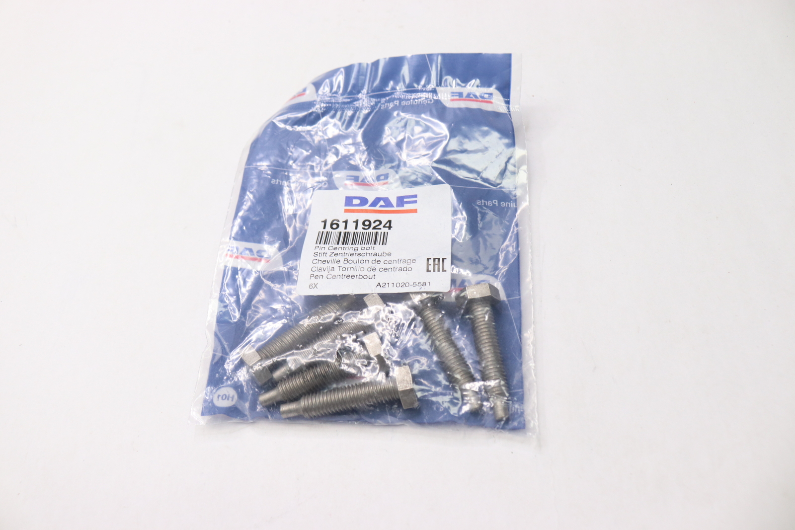 (6-Pk) DAF Pin Centring Bolt 1611924 for sale online | eBay