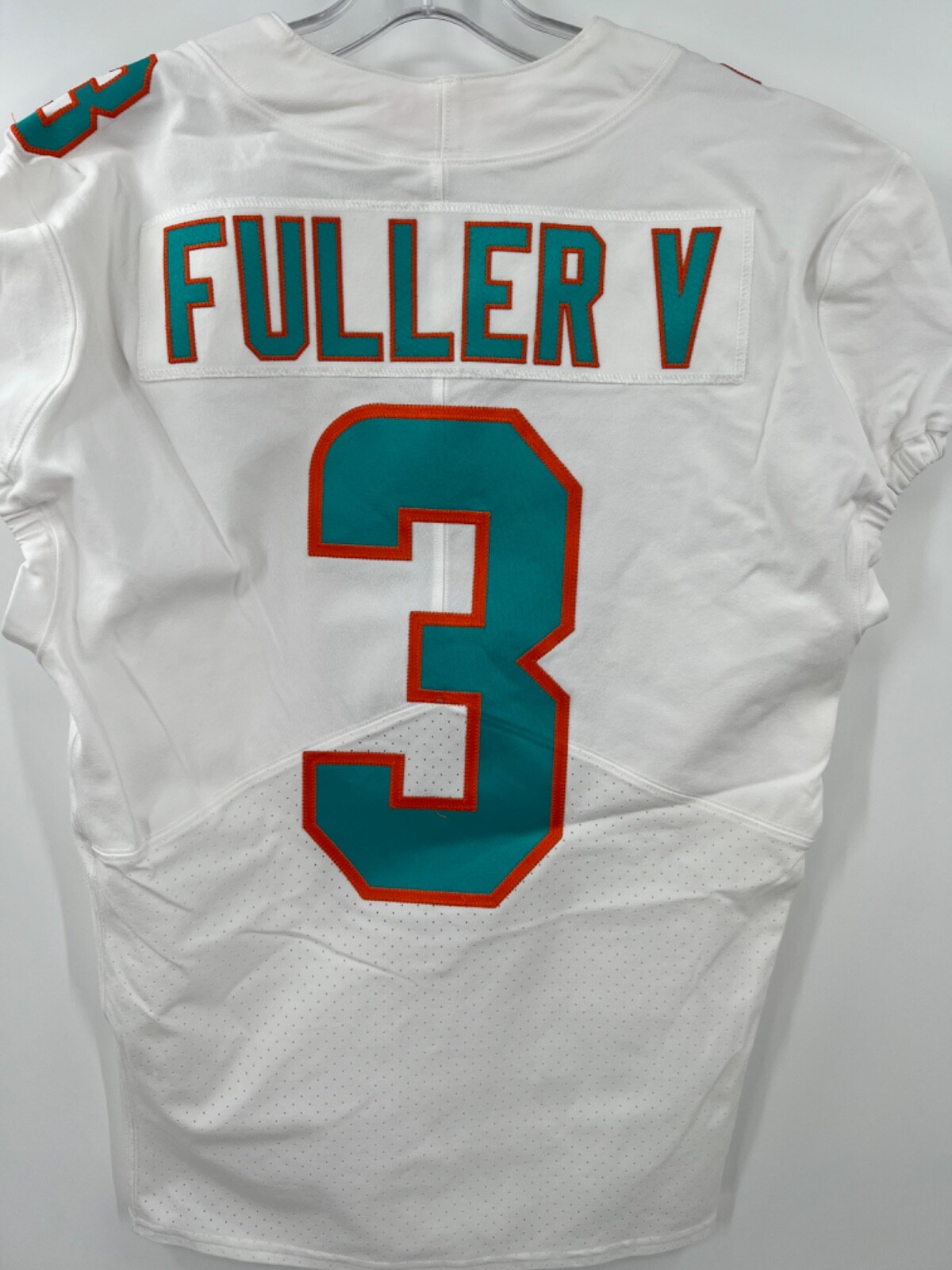 #3 WILL FULLER V MIAMI DOLPHINS GAME USED JERSEY SIZE 40 2021 L-BK -2 ...