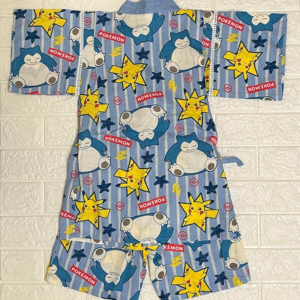 Jinbei Japanese Traditional clothes Pokemon model 47in Blue From Japan ...