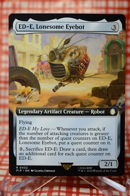 ED-E, Lonesome Eyebot Extended Art Universes Beyond: Fallout #432 | eBay