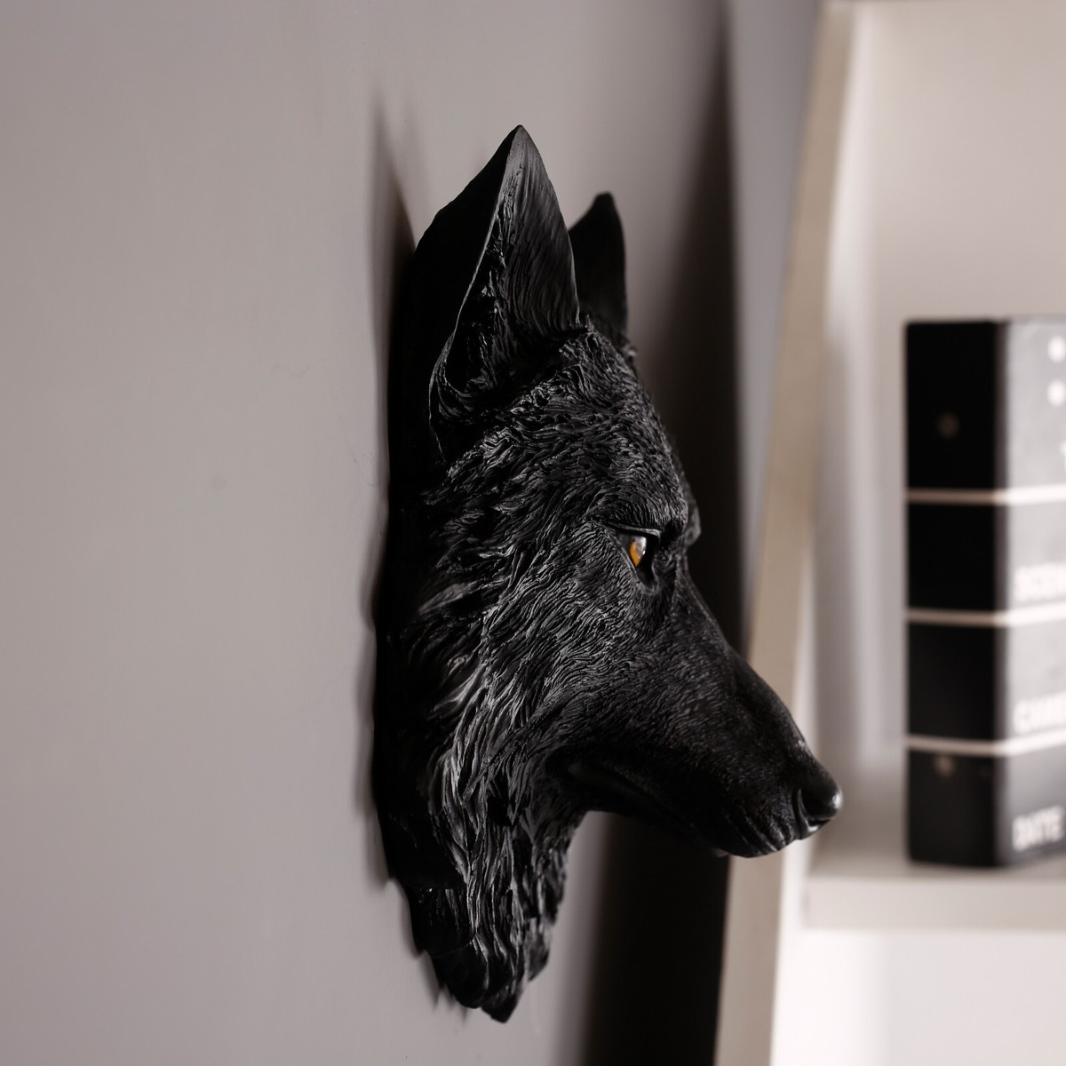Real Wolf Head
