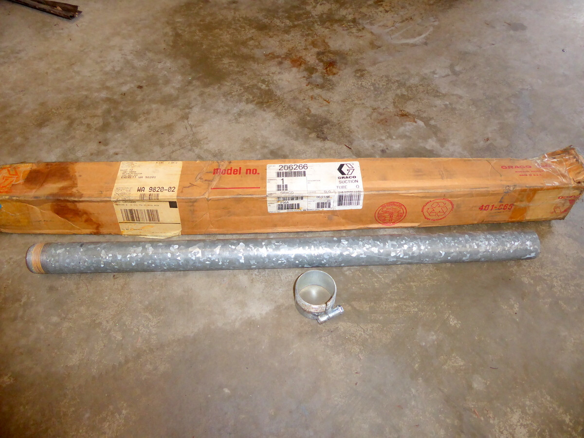 Graco Paint Sprayer Drum Suction Tube 206266 | eBay