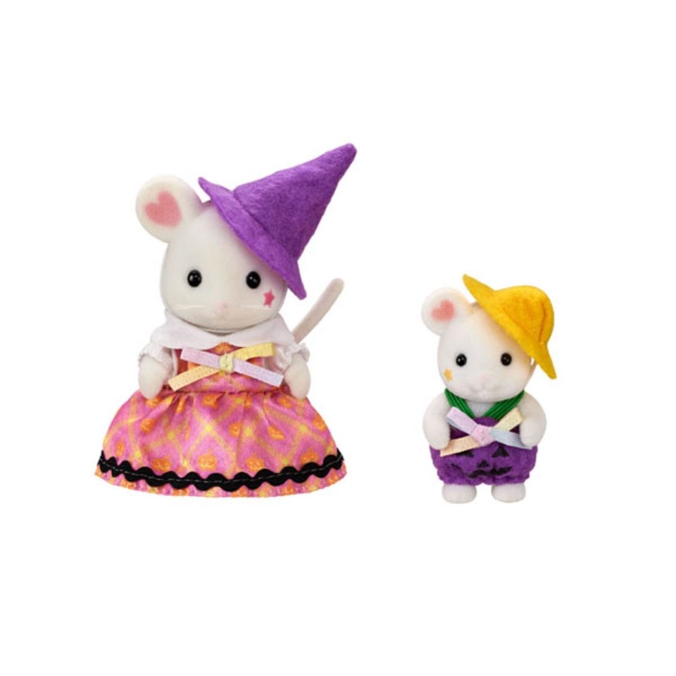 Sylvanian Families Marshmallow Rat Halloween house set Calico Critters ...