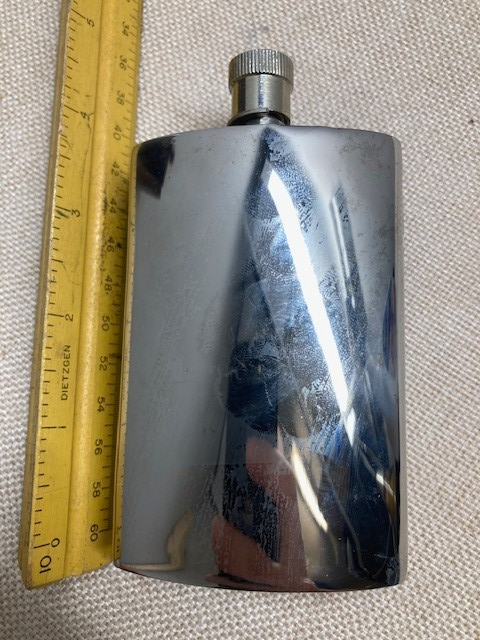 Collection of Stainless Steel Alcohol Pocket Flasks Portable Whiskey ...