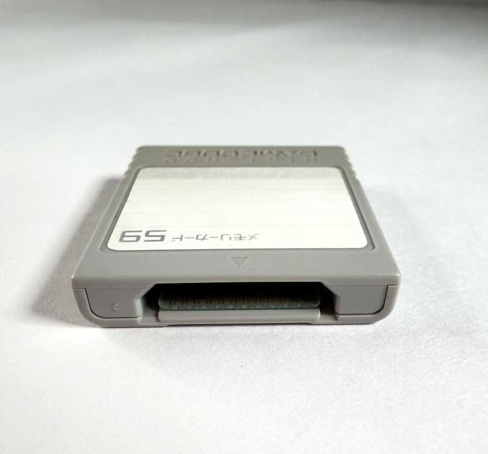 Official Nintendo GameCube Memory Card 59 Blocks DOL-008 OEM Gray ...