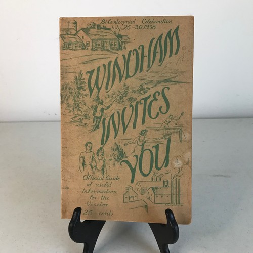 Windham Invites You A Bi-centennial Celebration July 1938 PB - Windham ...