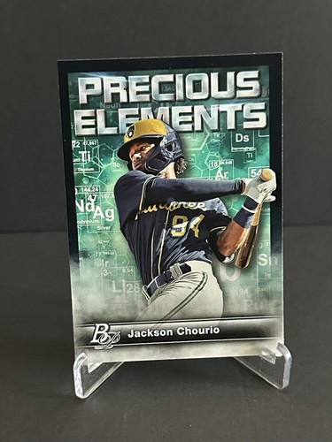 2023 Topps Bowman Platinum Baseball Jackson Chourio Precious Elements ...