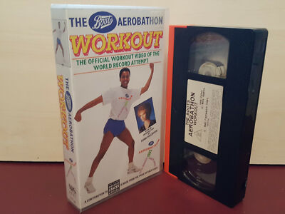 The Boots Aerobathon Workout - PAL VHS Video Tape (H174) | eBay UK