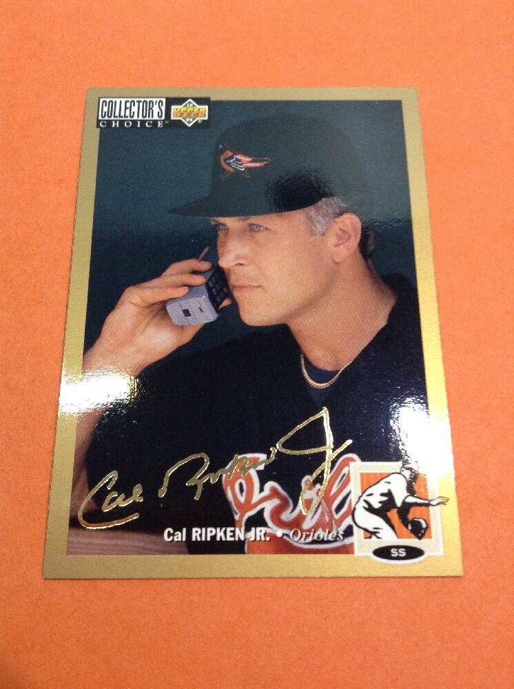 Cal Ripken Jr Gold Card