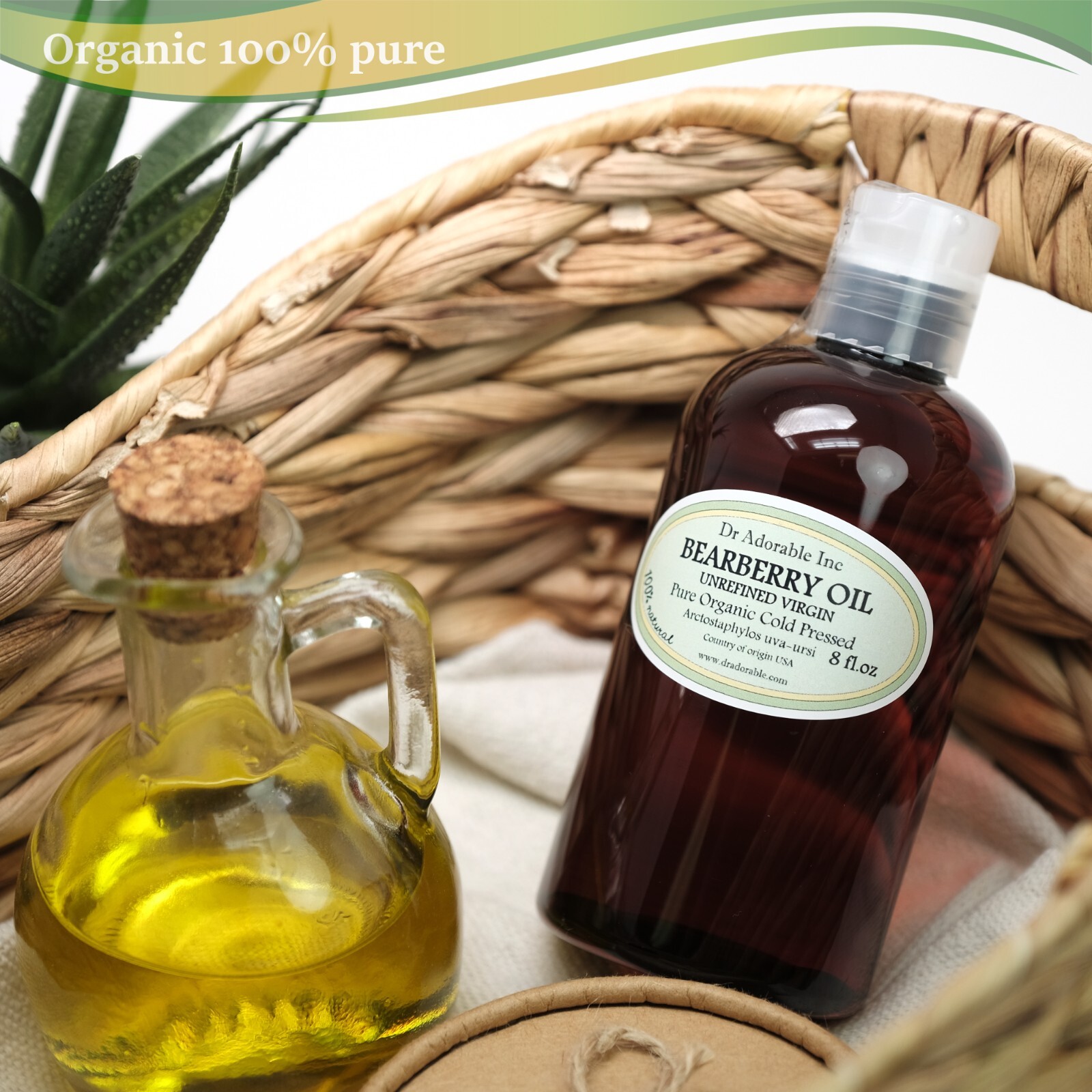 Premium Bearberry Seed Oil Unrefined Cold Pressed Pure Organic Fresh ...