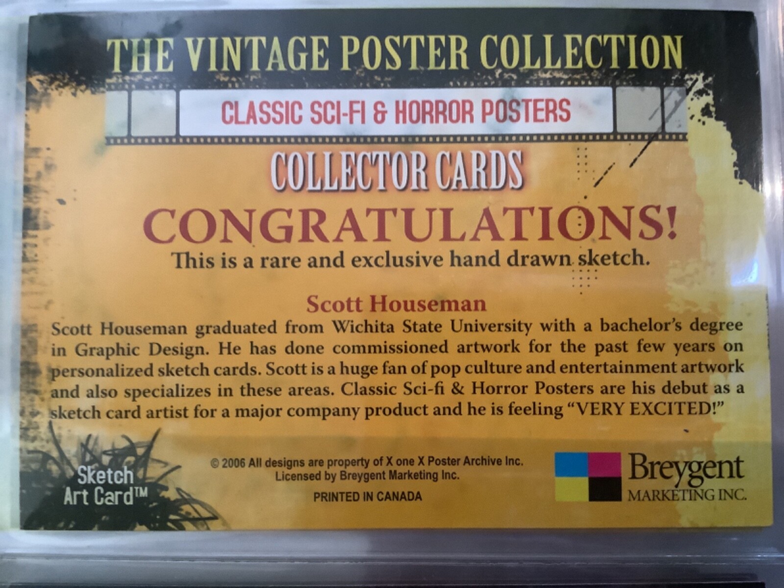 The Invisible Man Returns S Houseman 2006 Vintage Poster Sketch ...