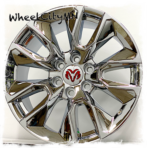 20 x9" chrome 2019 2021 Chevy RST OE replica wheels fits RAM 1500 ...