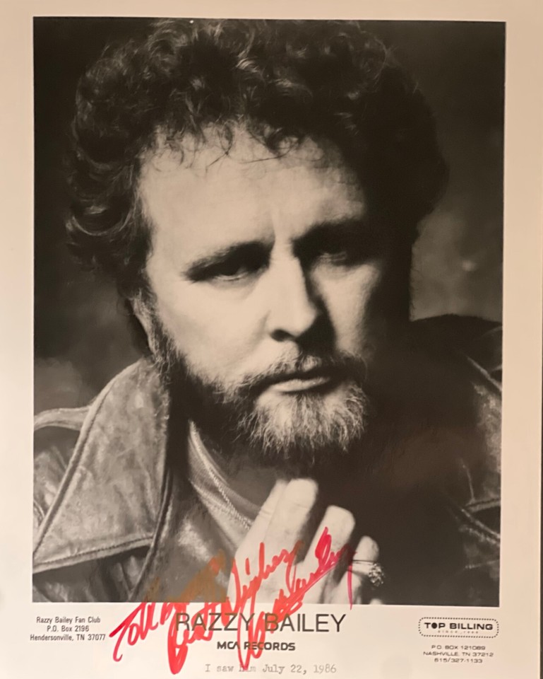 Razzy Bailey Autographed photo in excellent condition | eBay