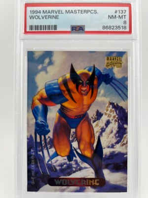 1994 Marvel Masterpsc. Wolverine #137 Psa NM-MT 8 | eBay