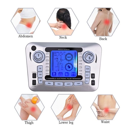 Massager Acupuncture Electrical Pads Physiotherapy Slimming Machine Health Care | eBay