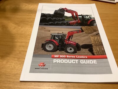 Massey Ferguson 900 series loader product guide 57 pages | eBay UK
